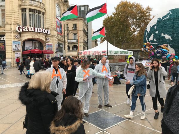 Montpellier 30 nov: Journée internationale contre AXA - BDS France