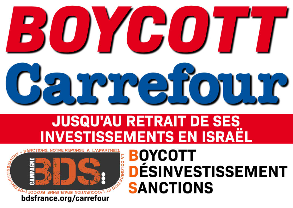 Matériel Campagne #BoycottCarrefour – 🔴 Info Libertaire