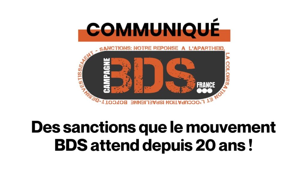 Communiqué de la campagne BDS France : la Cour de cassation donne ...